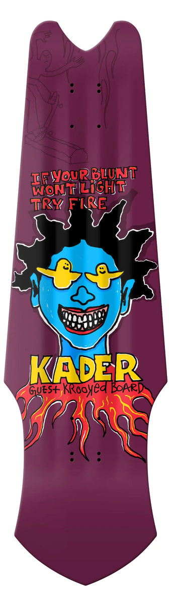 Krooked Kader Guest Tri-Plane Deck 9.75" – Skateworks