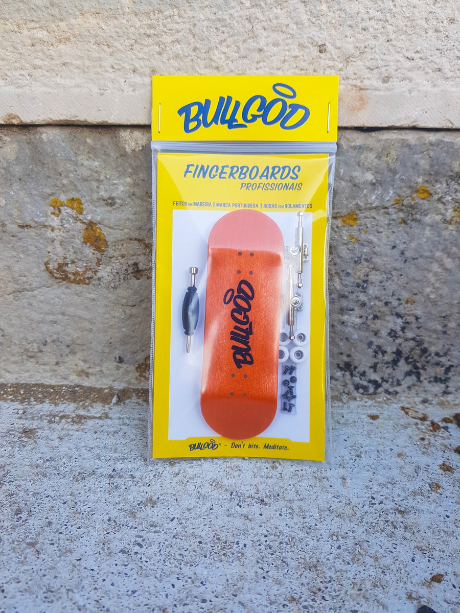 BullGod OG Logo Pro Fingerboard 34mm Complete – Skateworks