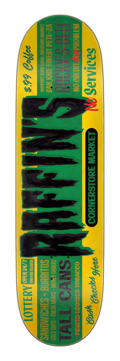 Creature Peter Raffin Market Logo Deck 8.5" – Skateworks