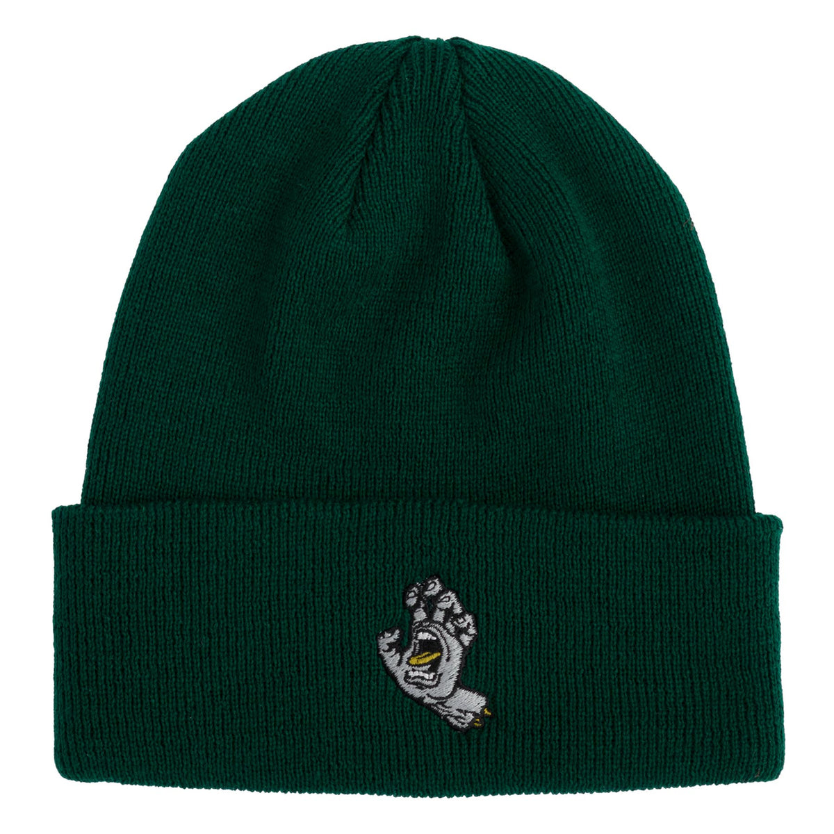 Santa Cruz Screaming Hand Beanie Long Shoreman Forest – Skateworks