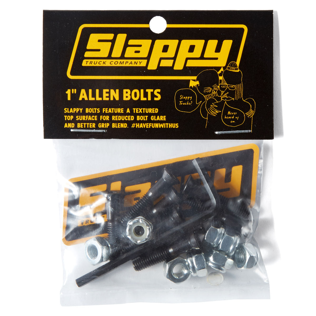 Slappy 1" Allen Key Hardware – Skateworks