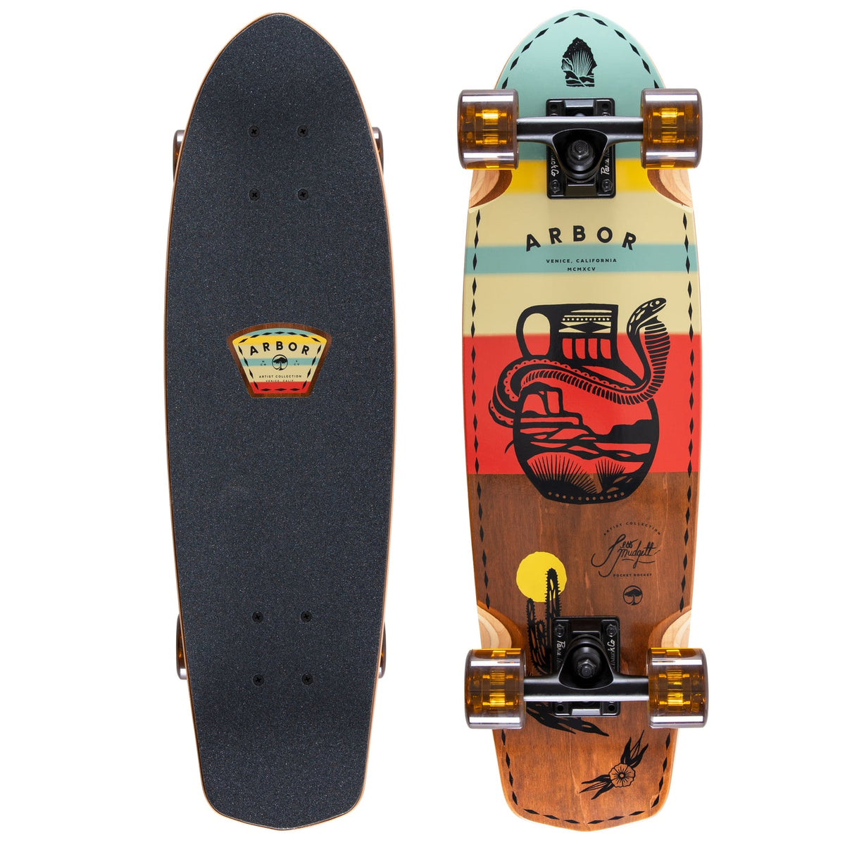 Arbor Pocket Rocket Jess Mudgett Cruiser Complete 27" – Skateworks
