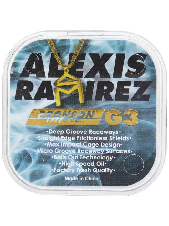 Aaron Alexis Pro G3 BOX/8 Bronson Speed Co. Skateboard Bearings ...