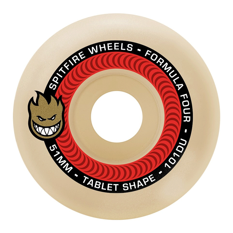 SPITFIRE FORMULA FOUR TABLETS 101A – Skateworks